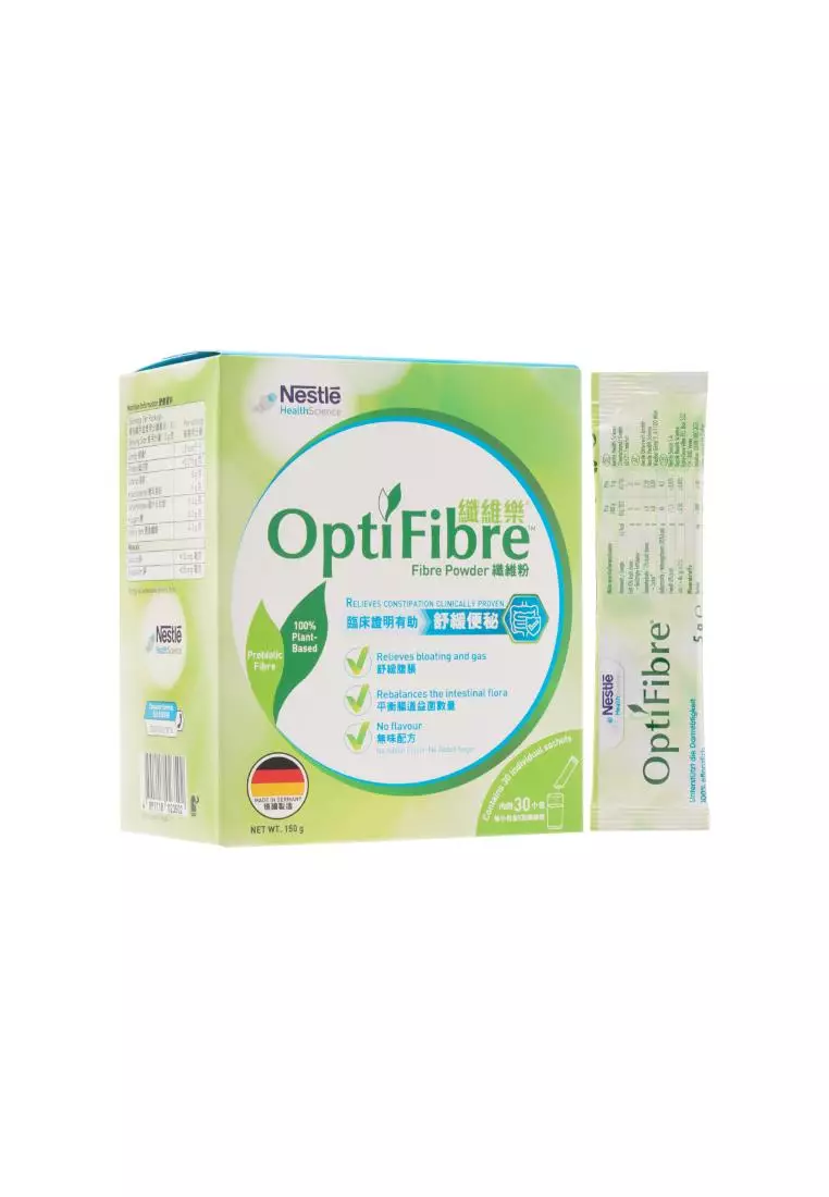 Buy Nestle Nestle Optifibre Fibre Powder Box 5Gx30 Online | ZALORA Malaysia