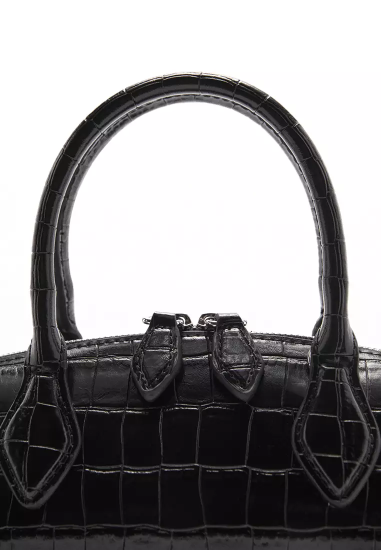 Jual Mango Croc-Effect Bag Original 2024 | ZALORA Indonesia