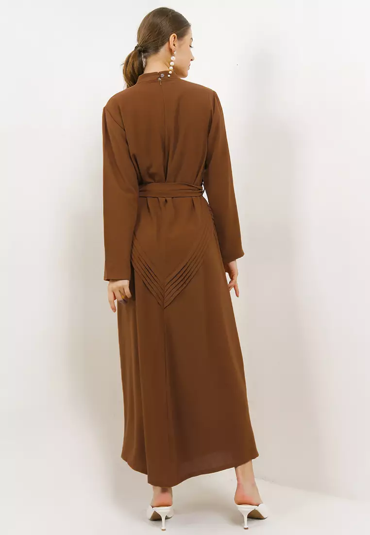 Jual HAZELNUT Ulan Dress Original 2025 | ZALORA Indonesia