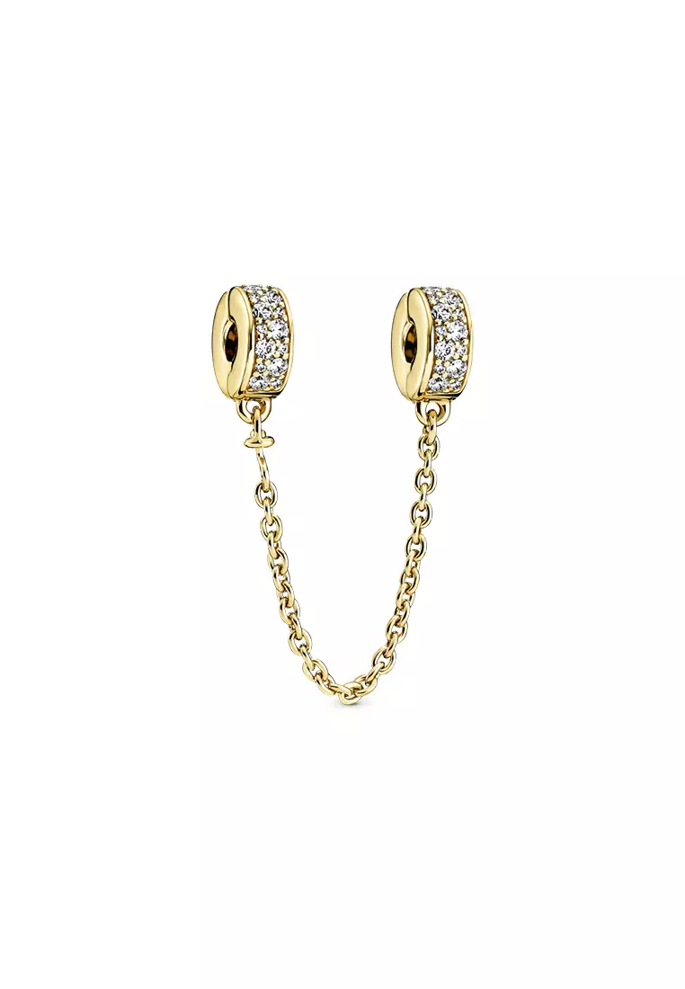 Pandora 14k safety chain store