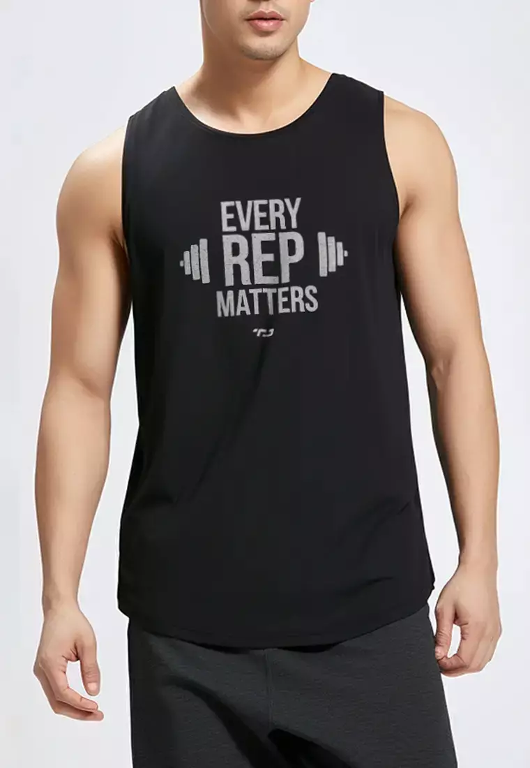 Jual TD Active MSA50 kaos olahraga kutang tank top drifit "every rep ...