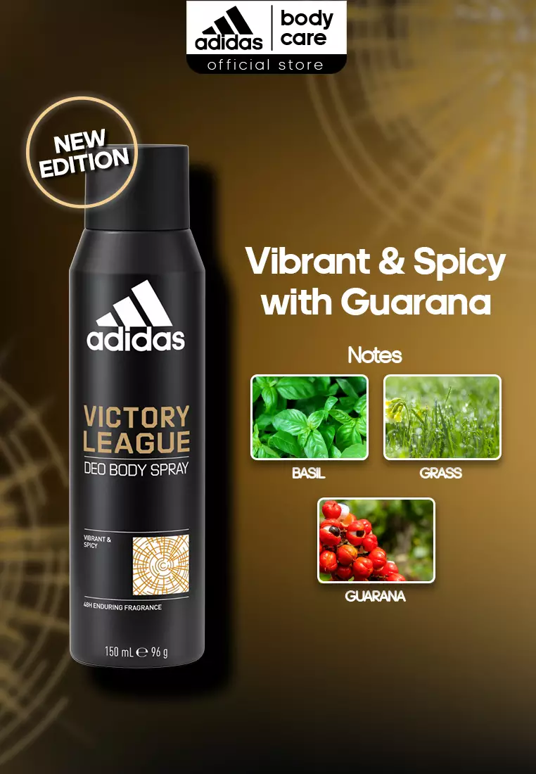 Jual Adidas Body Care ADIDAS Victory League Deo Body Spray 150ml (NEW ...
