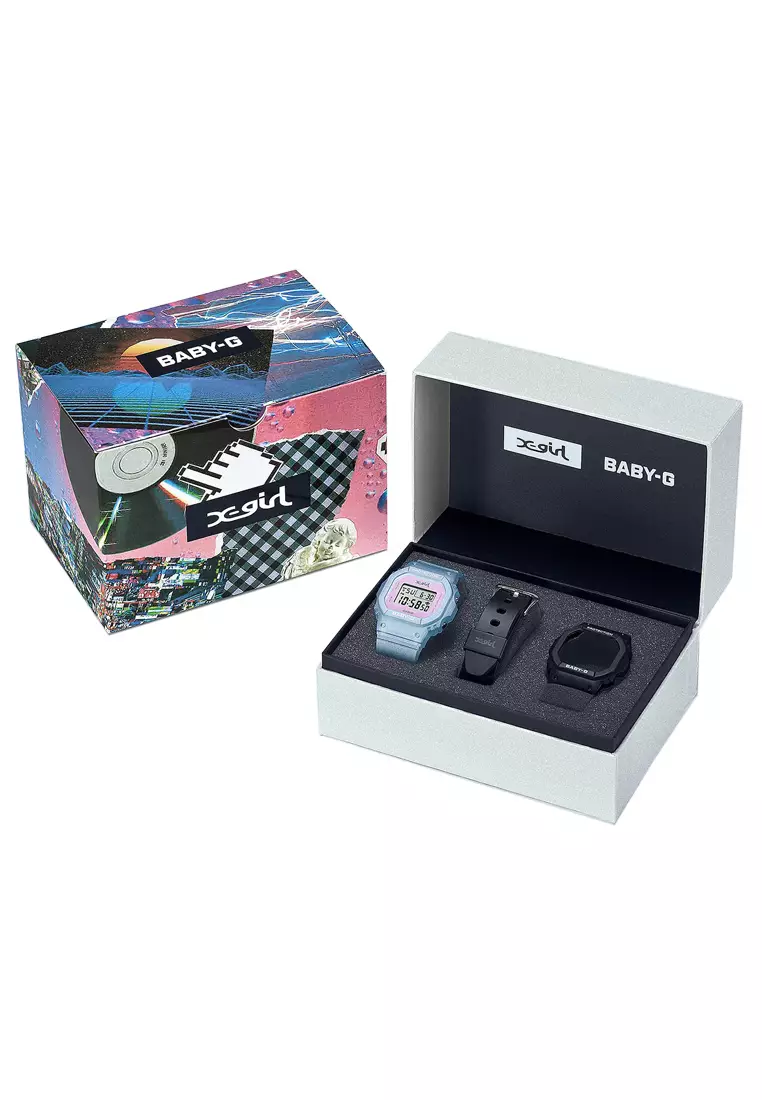 Buy Casio Baby-g X-Girl Limited Edition Digital Watch BGD-565XG-2DR ...