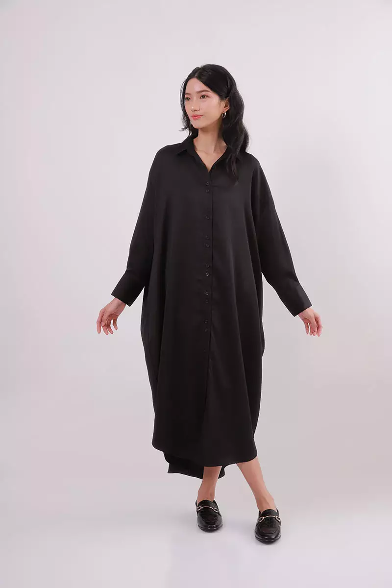 Jual Berrybenka Label Nadea Dress Black Original 2024 | ZALORA Indonesia