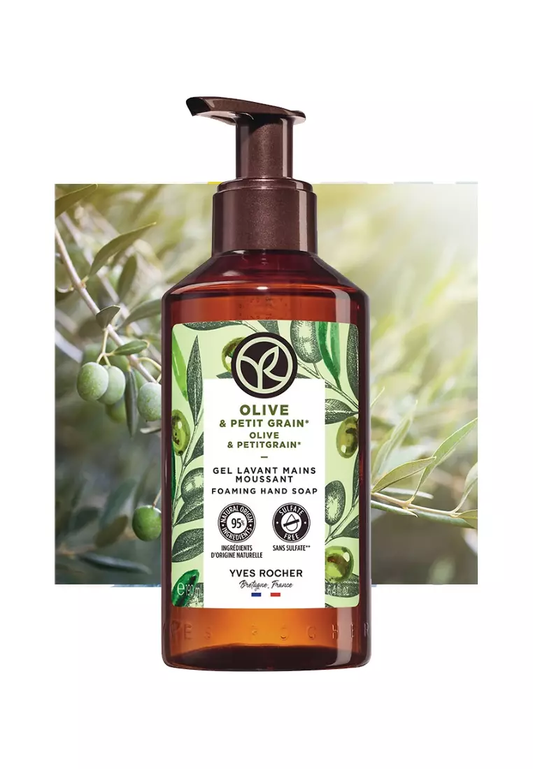 Buy Yves Rocher Olive Petitgrain Liquid Hand Soap - 190ml Natural ...
