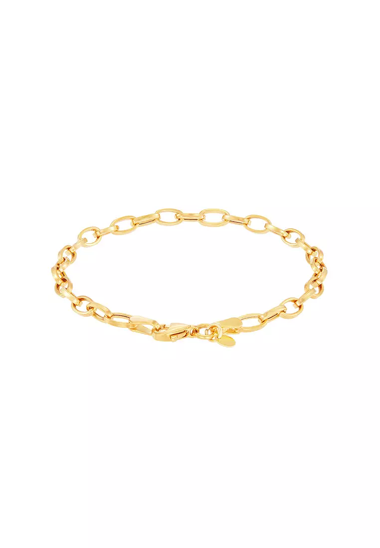 Buy HABIB HABIB Oro Italia 916 Yellow Gold Bracelet GW41891122 2025 ...