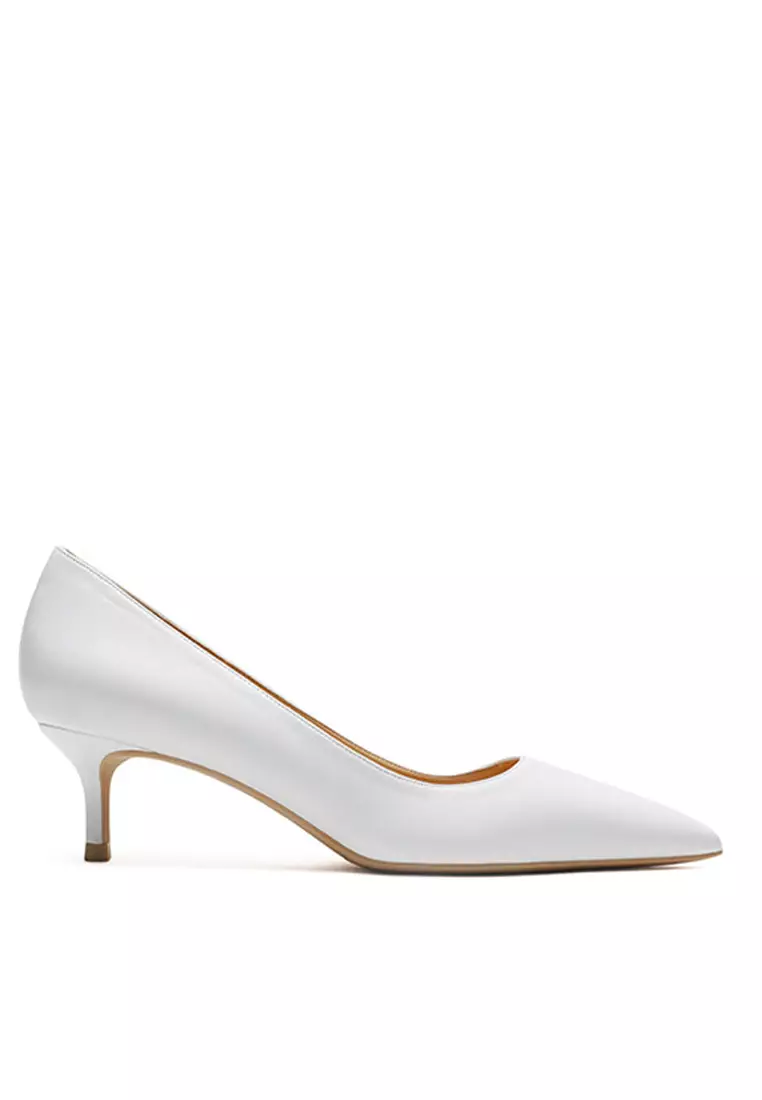 Buy Twenty Eight Shoes 5CM Uniform Pointed Mid Heel Shoes HZL151 Online ...