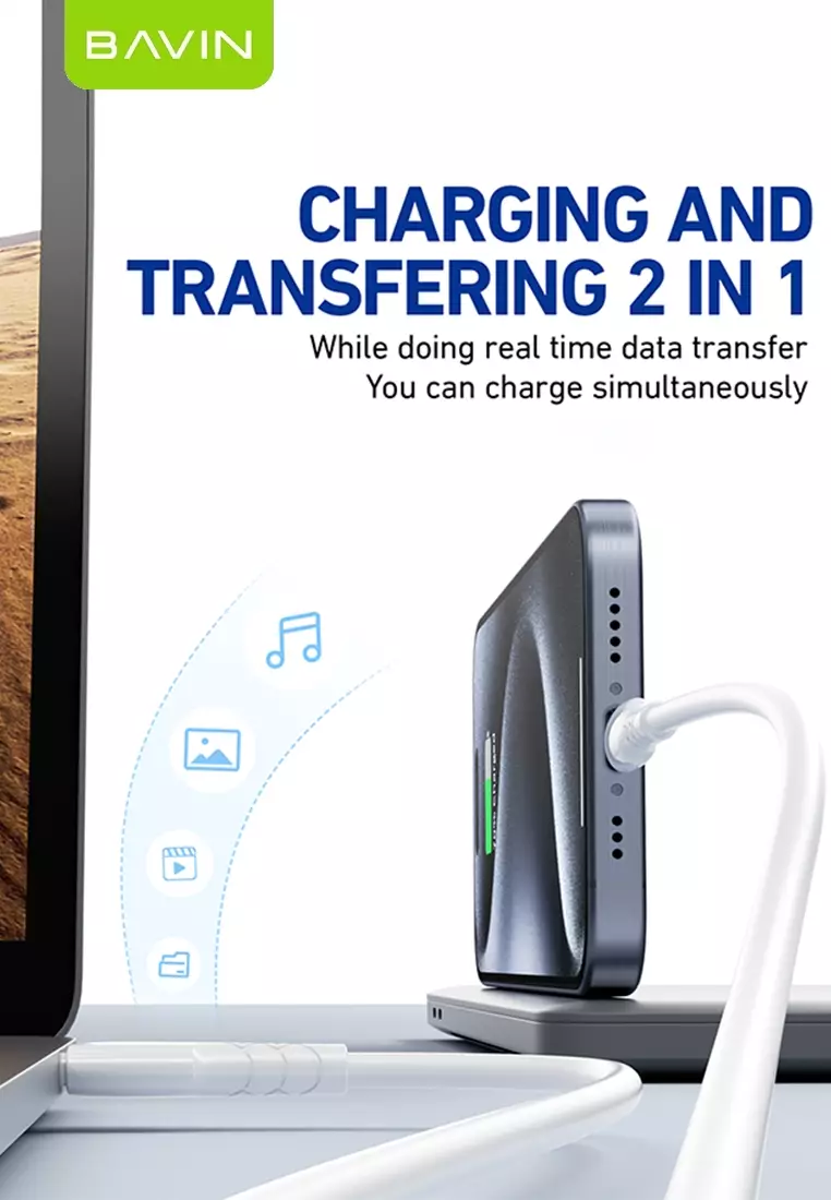 Buy BAVIN CB351 12W Data Cables 3 Meters Interface with Fast Charging ...