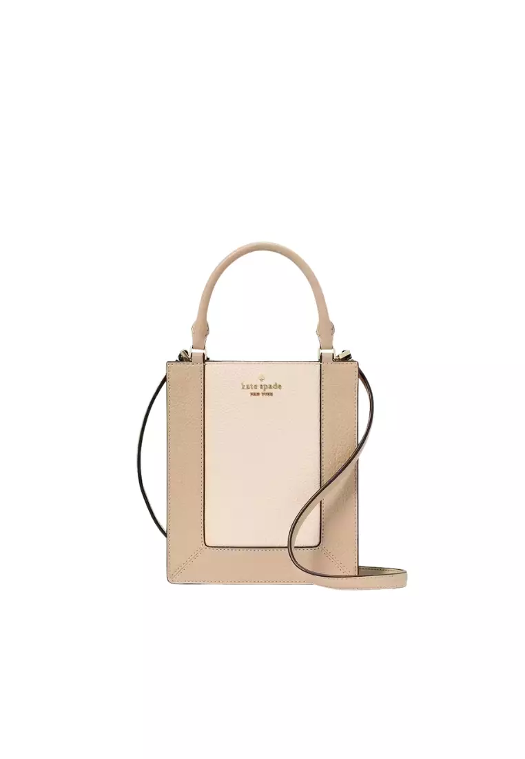Kate Spade Kate Spade Lena Colorblock Mini Tote Bag In Light Sand KI885 ...