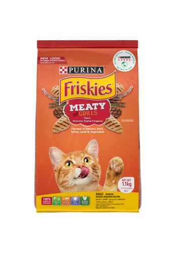 Friskies Purina Friskies Meaty Grill Adult Dry Cat Food 1.1Kg | ZALORA ...