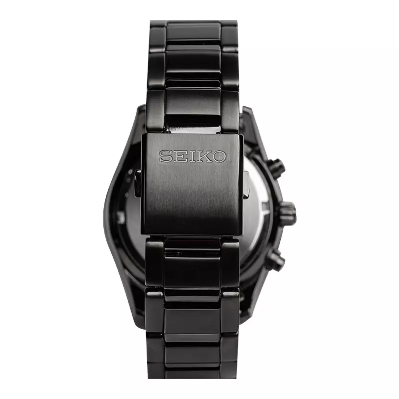 Jual Seiko Jam Tangan Pria Seiko Solar SSC071P1 Chronograph Black Dial ...