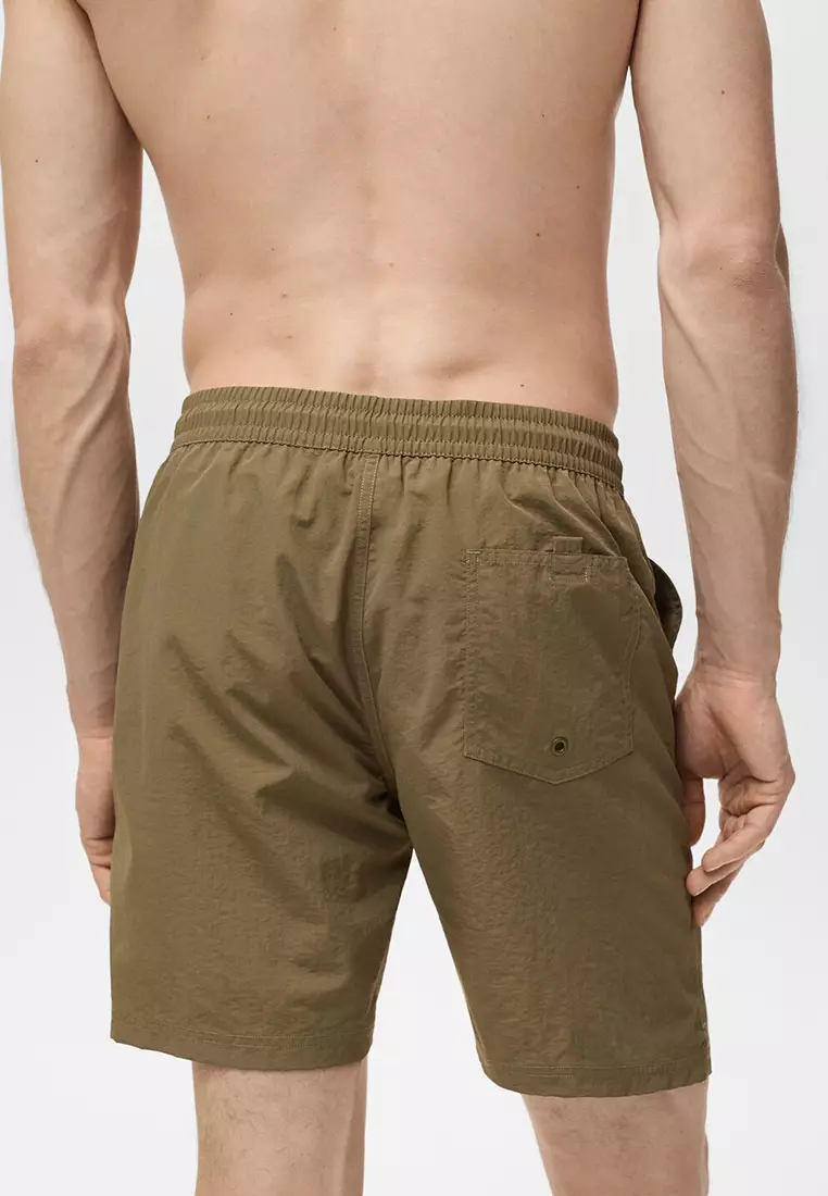 Buy MANGO Man Basic Drawstring Swimsuit 2025 Online | ZALORA Philippines