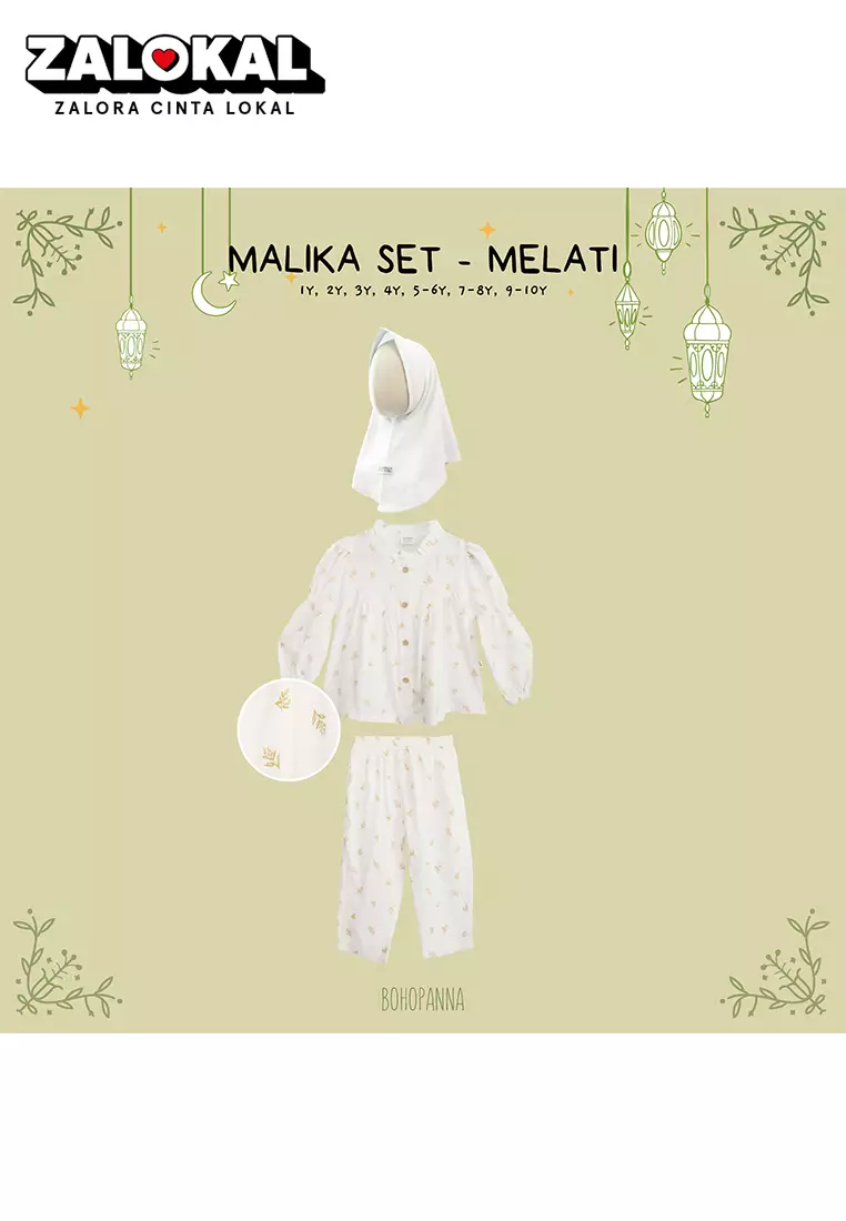 Jual Bohopanna BOHOPANNA - RAYA COLLECTION - MALIKA SET - Setelan Anak Original 2025 | ZALORA ...