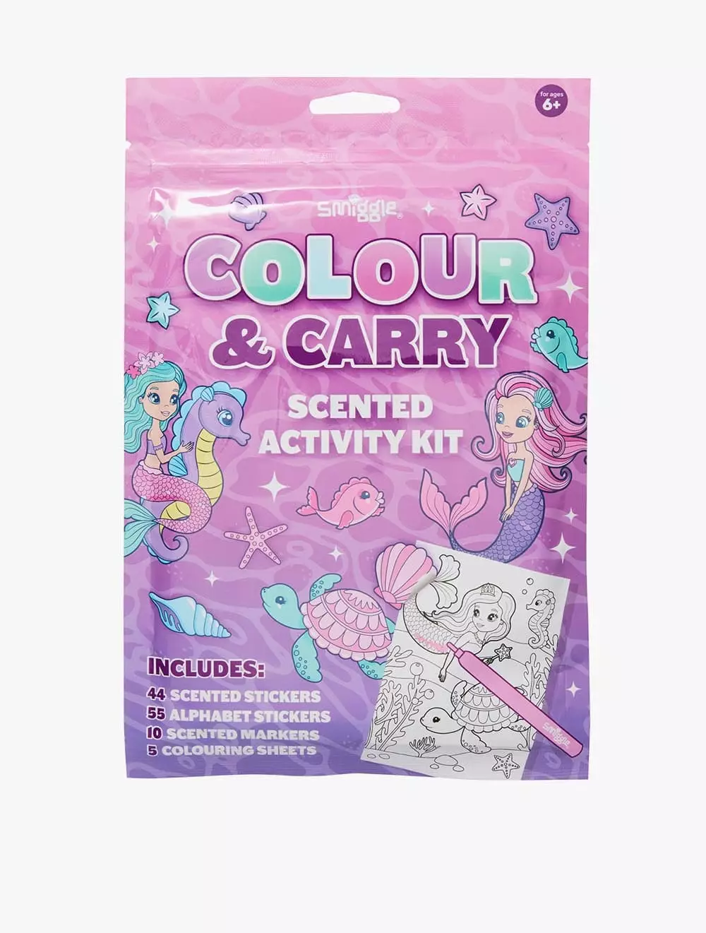 Jual Smiggle Smiggle Mini Colour & Carry Scented Activity Kit ...