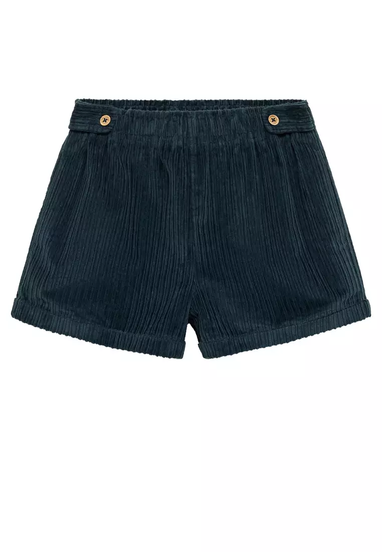 Jual MANGO KIDS Corduroy Shorts With Buttons Original 2024 | ZALORA ...