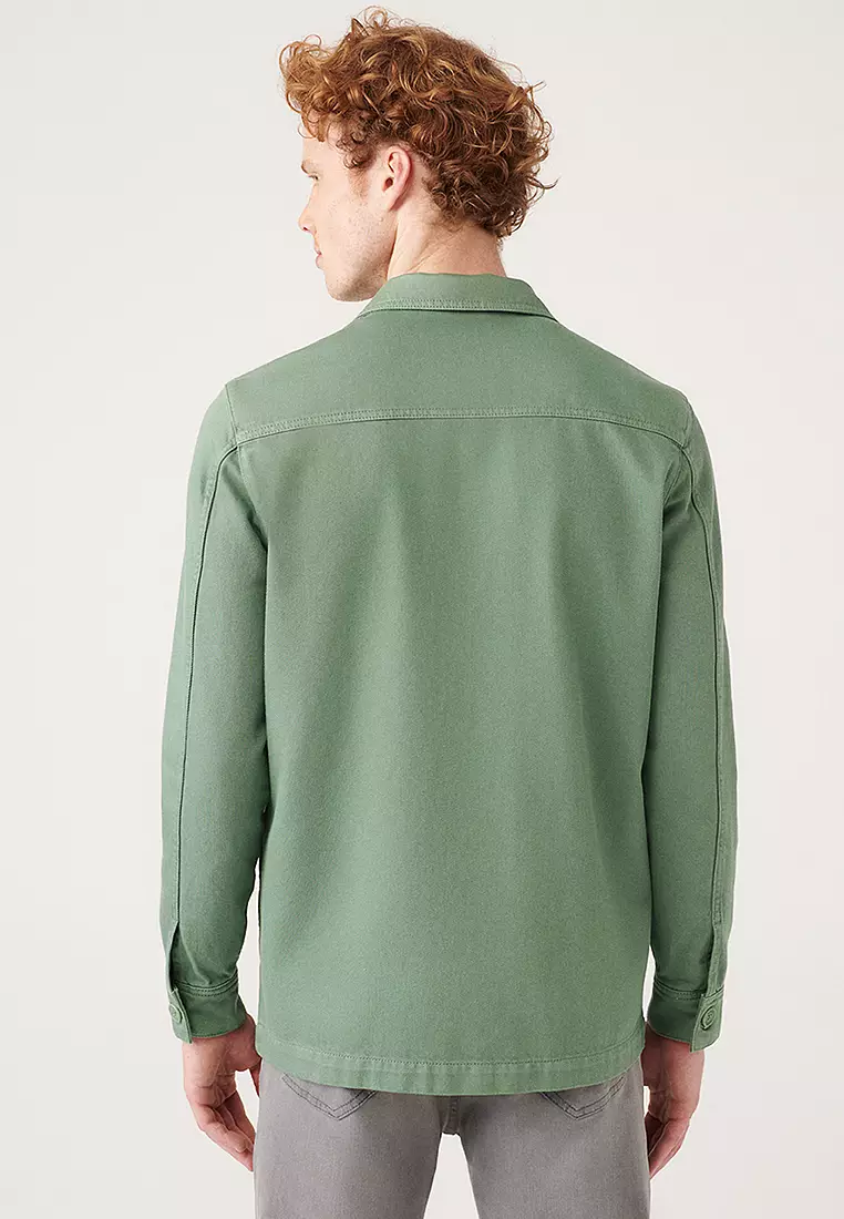 Buy Avva Comfort Fit Shirt Jacket 2025 Online | ZALORA