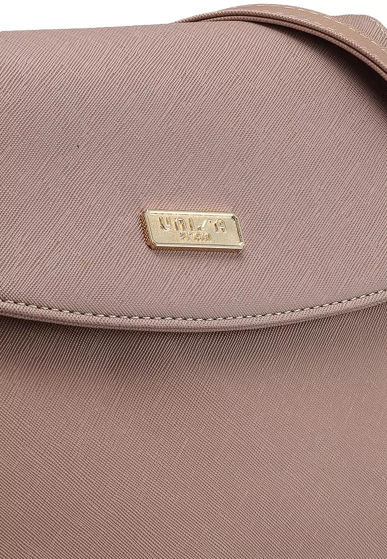 Buy Unisa Saffiano Convertible Satchel Bag 2025 Online | ZALORA Philippines