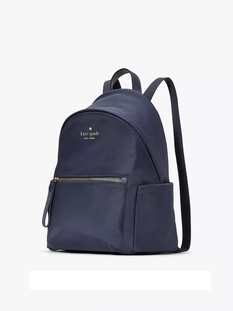 Jual Kate Spade KC522 Kate Spade Medium Backpack Chelsea Blazer Blu ...