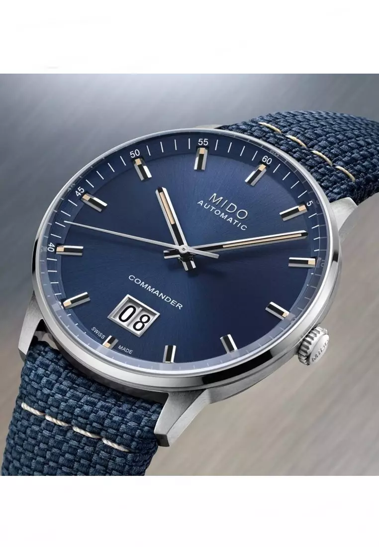 Buy Mido COMMANDER AUTOMATIC MEN WATCH 42mm (M0216261704100) Online ...