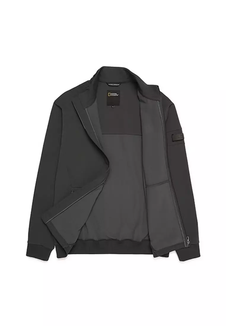 National Geographic HAZEL Tricot High Neck Full Zip Jacket 2025 | Buy ...