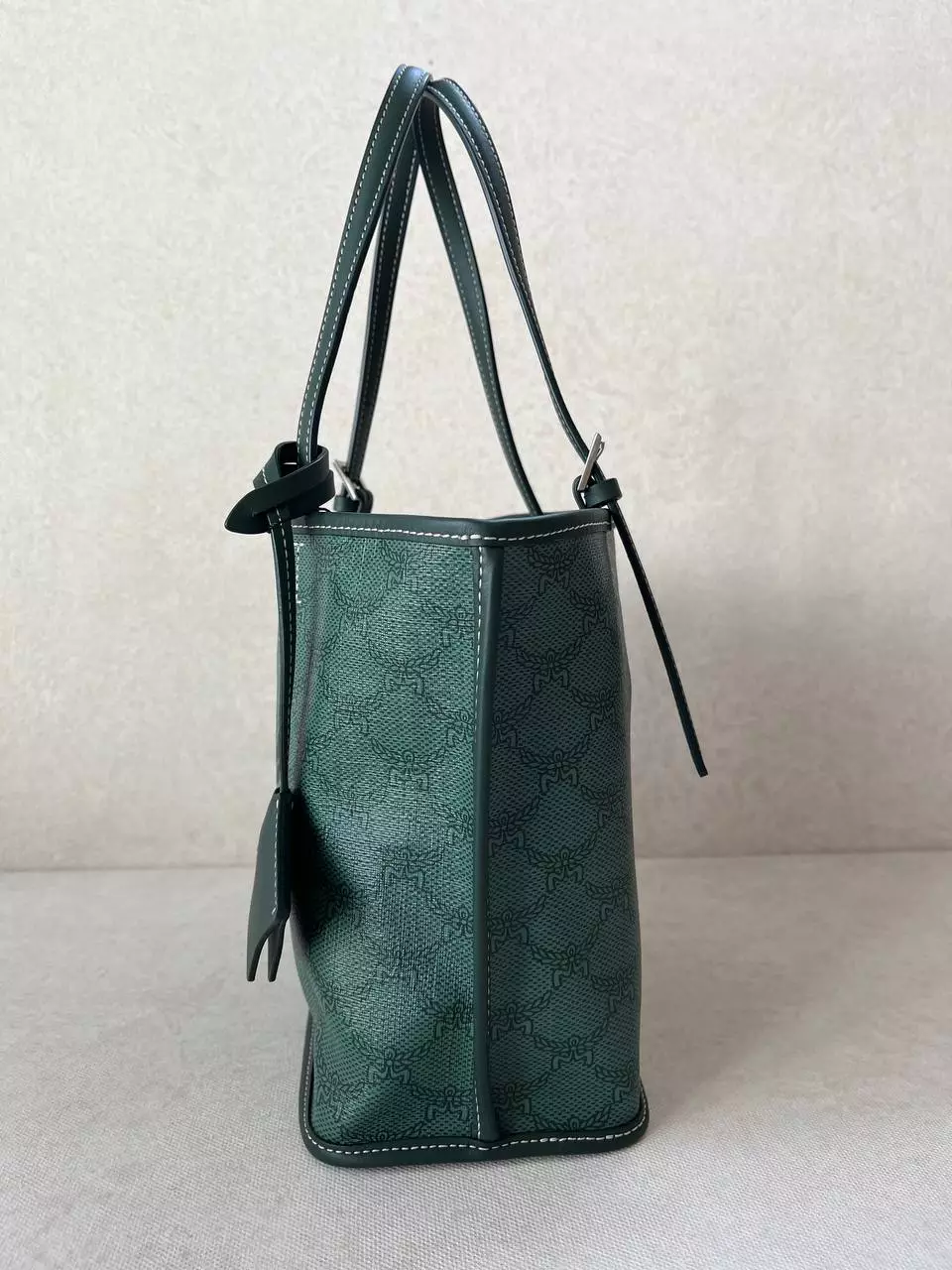 Jual MCM Mini Himmel Shopper in Green Original 2024 | ZALORA Indonesia