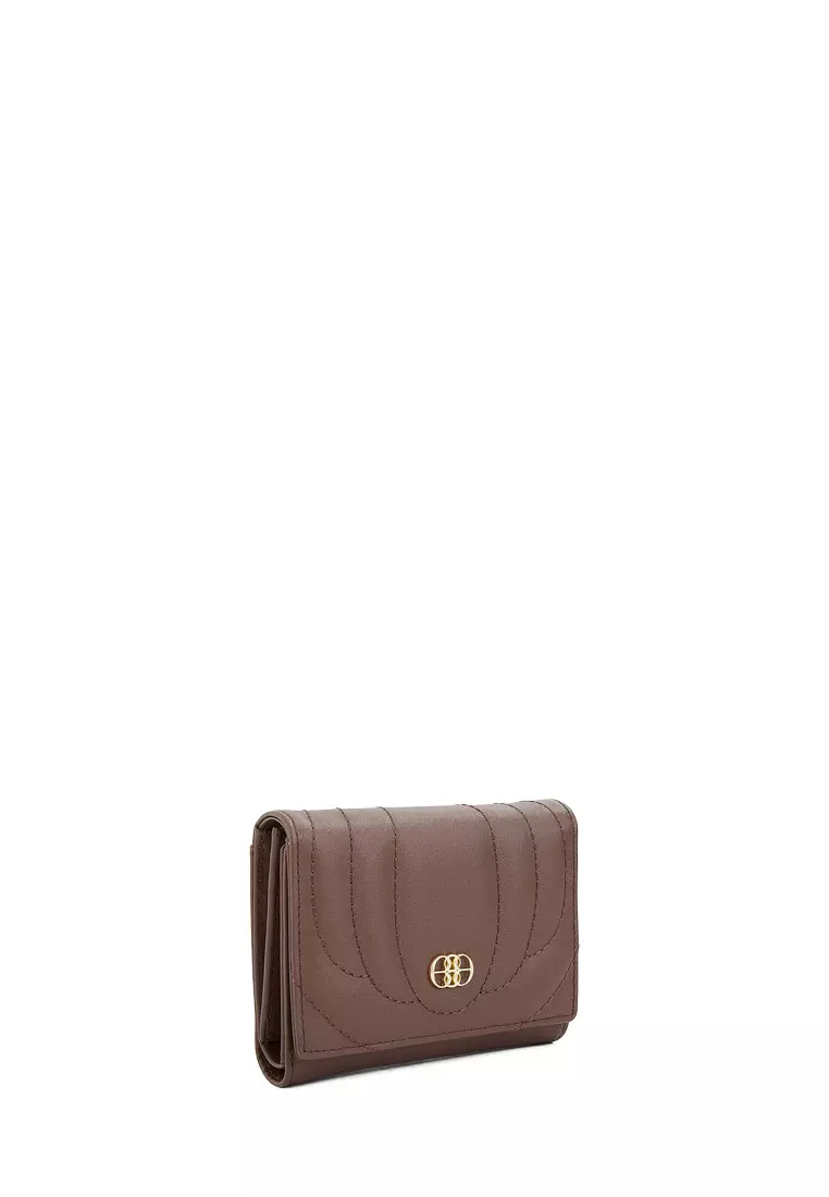 Buy BONIA Brown Karah Trifold Short Wallet Online | ZALORA Malaysia