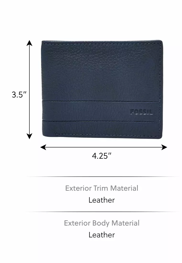 Buy Fossil Fossil Men's Lufkin Wallets & Purses Long wallet ...