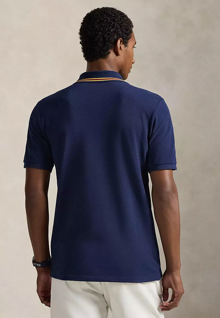 Buy Polo Ralph Lauren Classic Fit Crest Mesh Polo Shirt 2026 Online ...