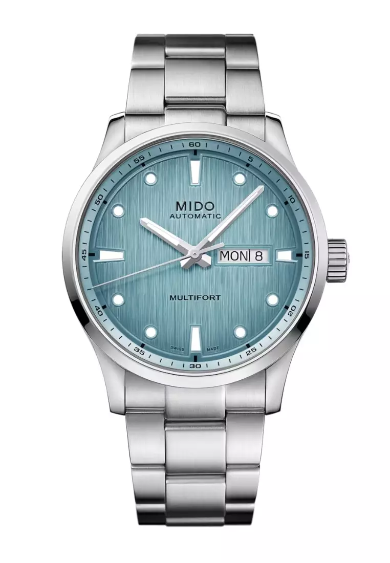 Mido Mido Multifort M Freeze Ice Blue Gradient Dial Automatic Watch M0384301104100 2024 | Buy ...