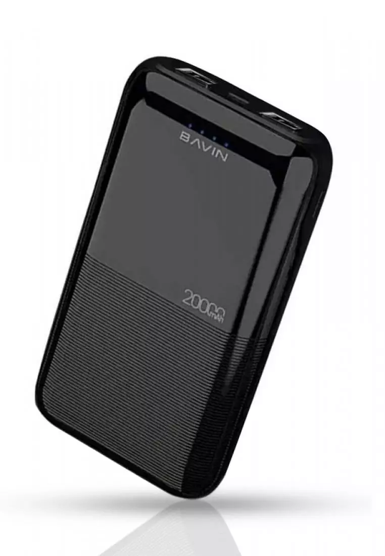 Buy BAVIN PC091 Power Bank 20000mAh Lithium Polymer Battery Quick Charging Dual Port Comes With ...