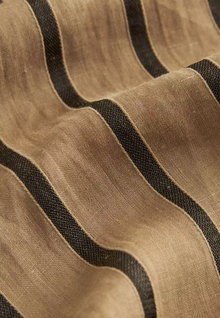 Buy NEXT Ramie Blend Wide Leg Trousers Online | ZALORA Malaysia