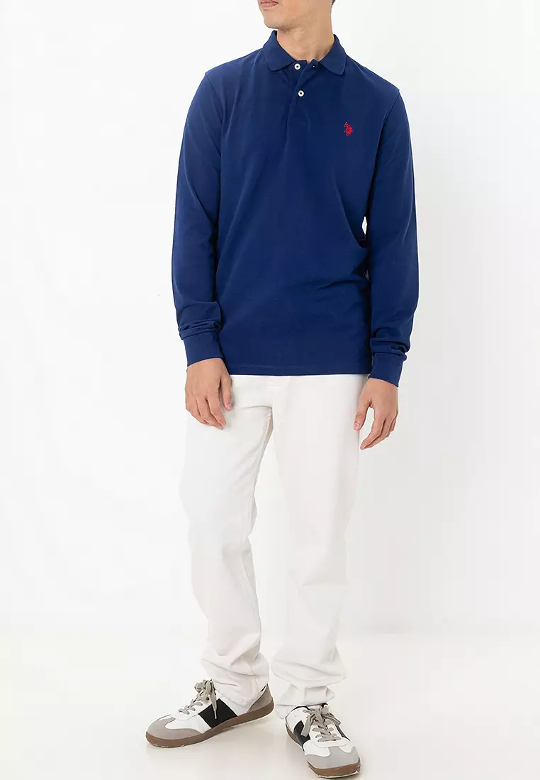 Jual US POLO ASSN Embroidered Polo Shirt Original 2025 | ZALORA Indonesia