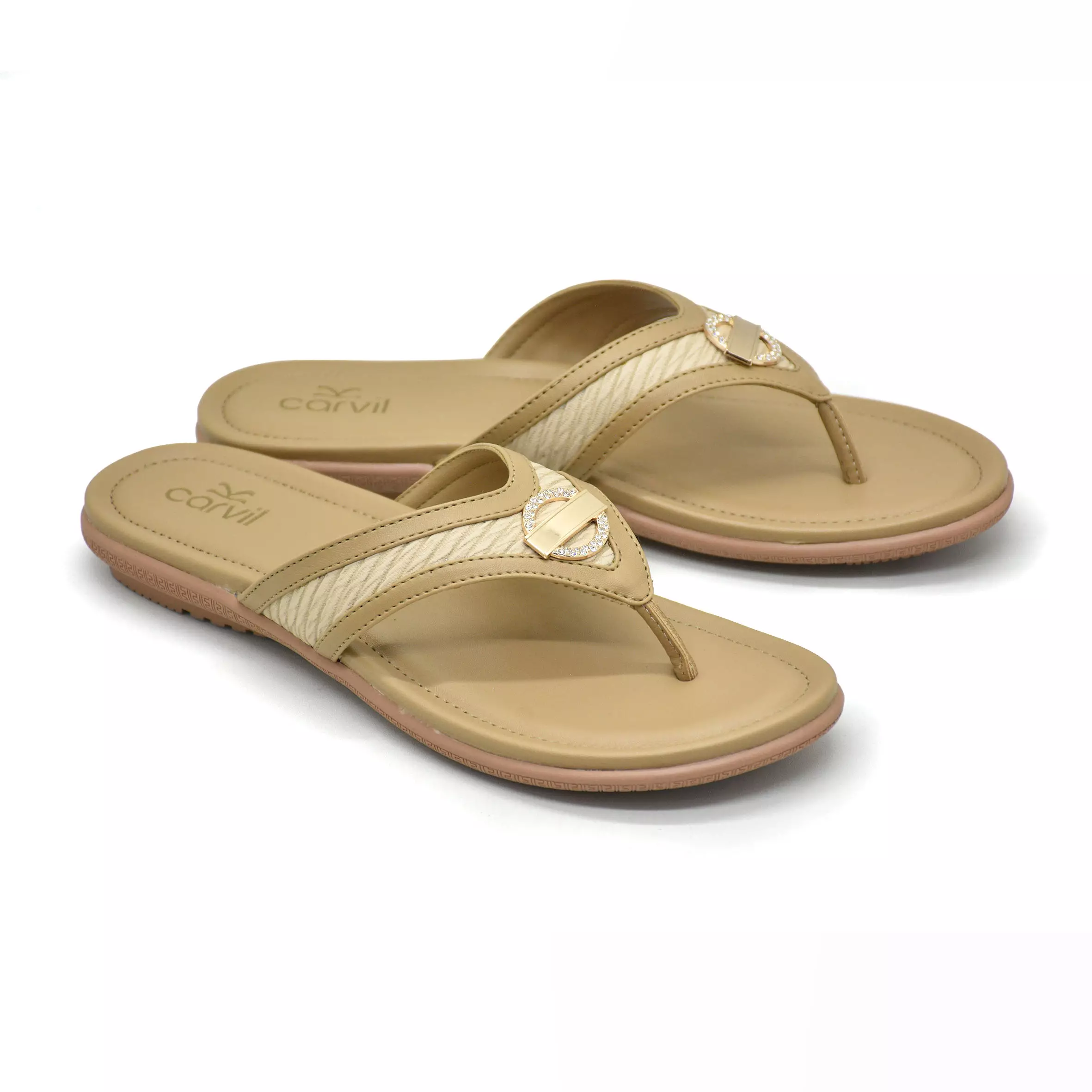 Jual Carvil Carvil Sandal Wanita Vichi-01 L Khaki Original 2025 ...