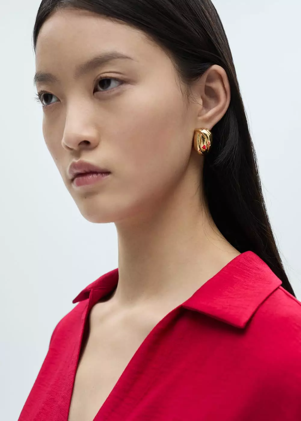 Jual Mango Gaun katun dengan detail dart Original 2025 | ZALORA Indonesia