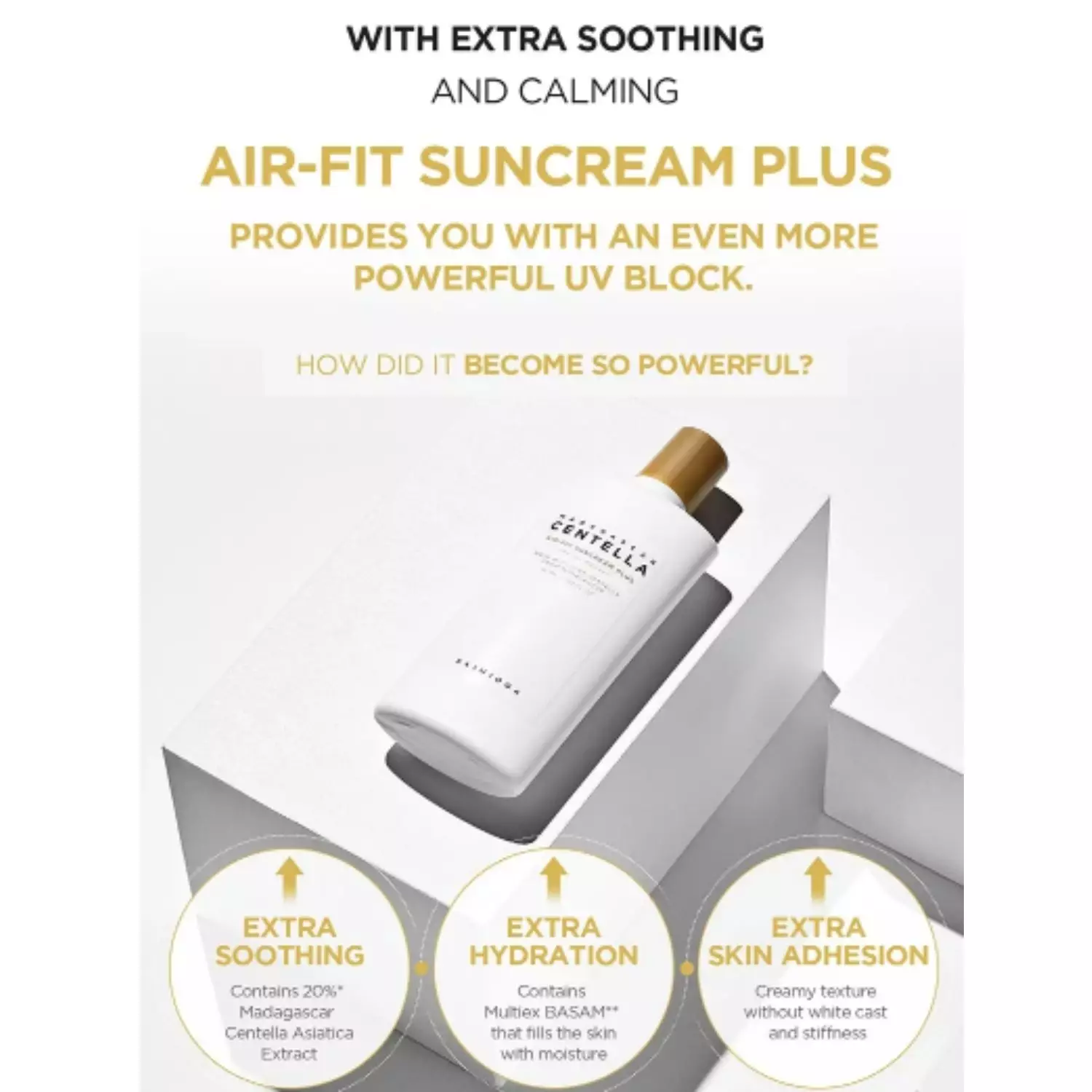 Buy SKIN1004 SKIN1004 Centella Air-Fit Suncream Plus SPF 50+ PA ...