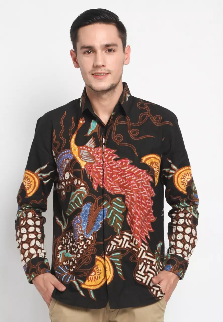 Jual Batik Mayung Batik Sablon Malam Parasurama Kemeja Batik Pria ...
