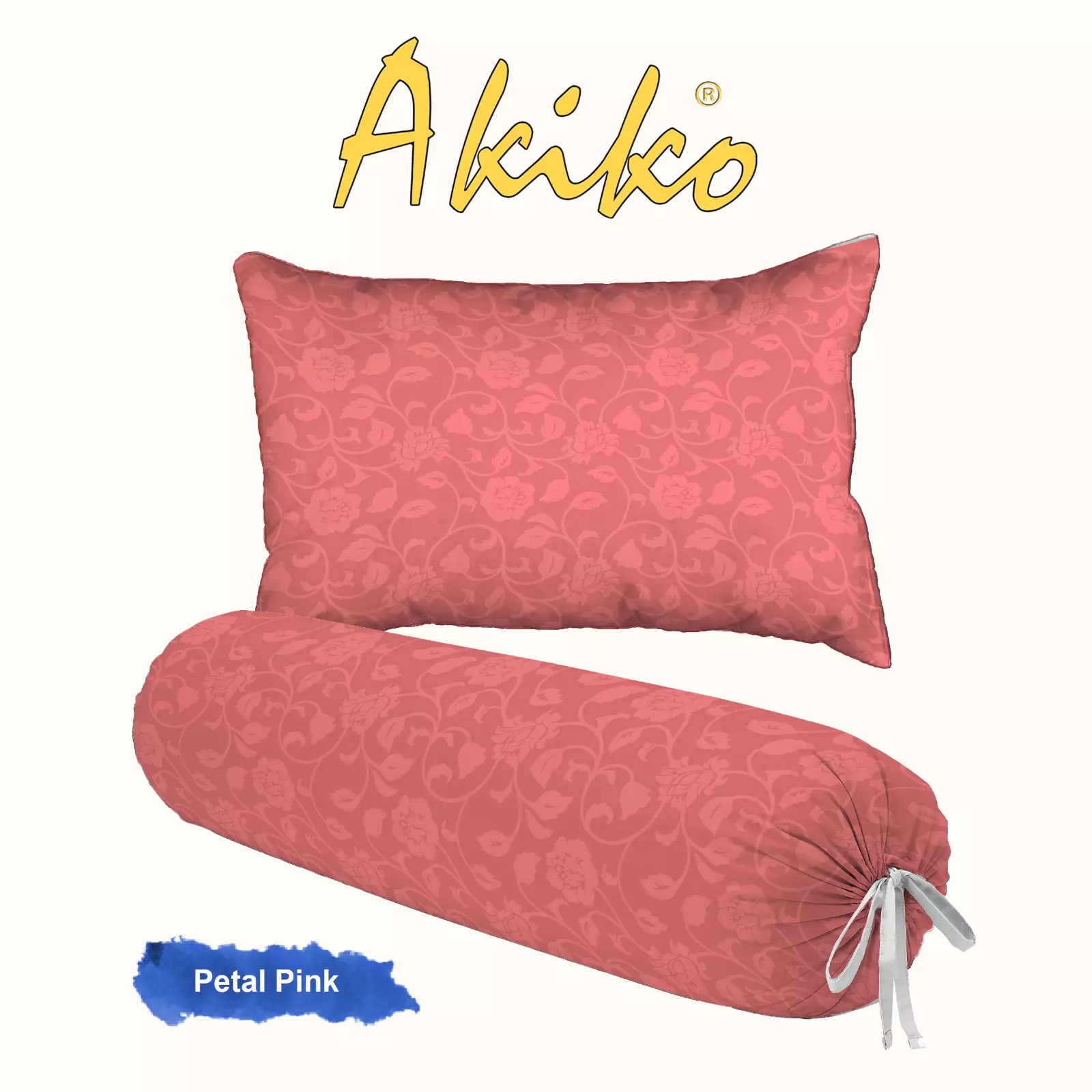 Jual Akiko Akiko - Sarung Guling 1 Pc Solid Polos Emboss Petal Pink Original 2025 | ZALORA ...