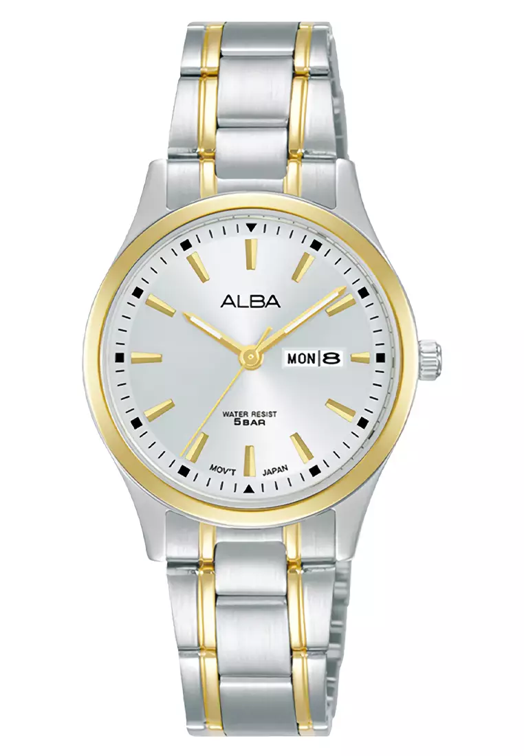 Jual Alba Alba Prestige - Jam Tangan Analog Wanita - Silver Gold ...