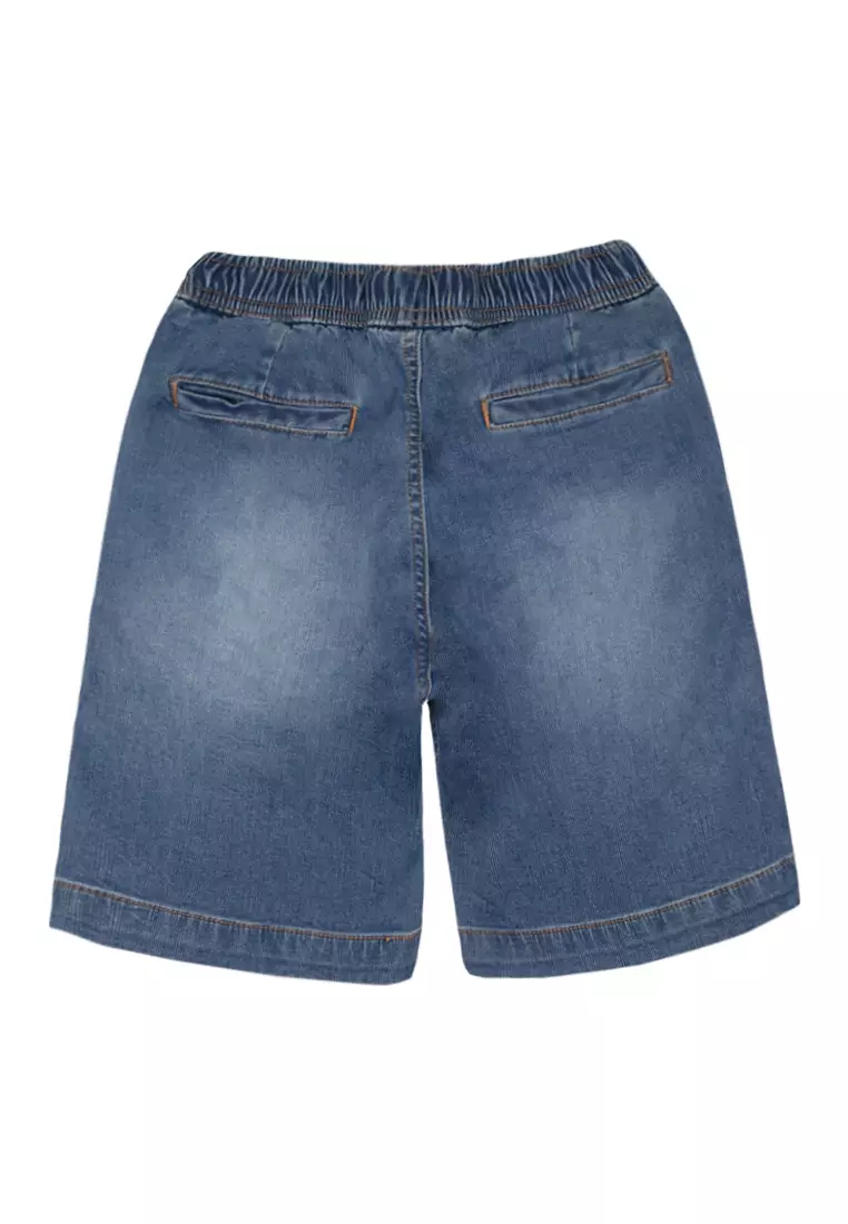 Buy Grizzly Grizzly Boys Denim Garterized Shorts 2024 Online | ZALORA ...