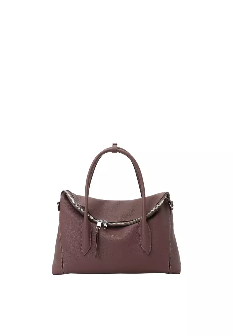 Buy BERACAMY Alma Fold Tote Bag - Cacao 2026 Online | ZALORA Philippines