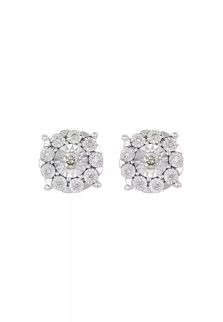 Buy HABIB HABIB Bree Diamond Earrings 2023 Online | ZALORA Philippines