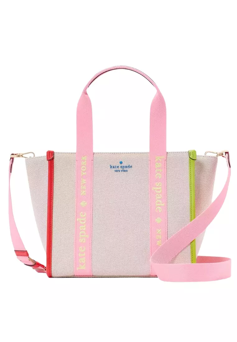 Jual Kate Spade Kate Spade Kip Canvas Small Tote Original 2025 | ZALORA ...