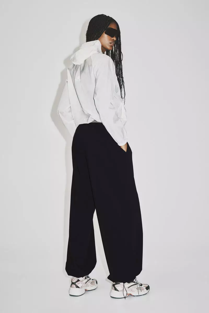 Buy H&M Relaxed Fit Nylon sports track pants 2026 Online | ZALORA ...