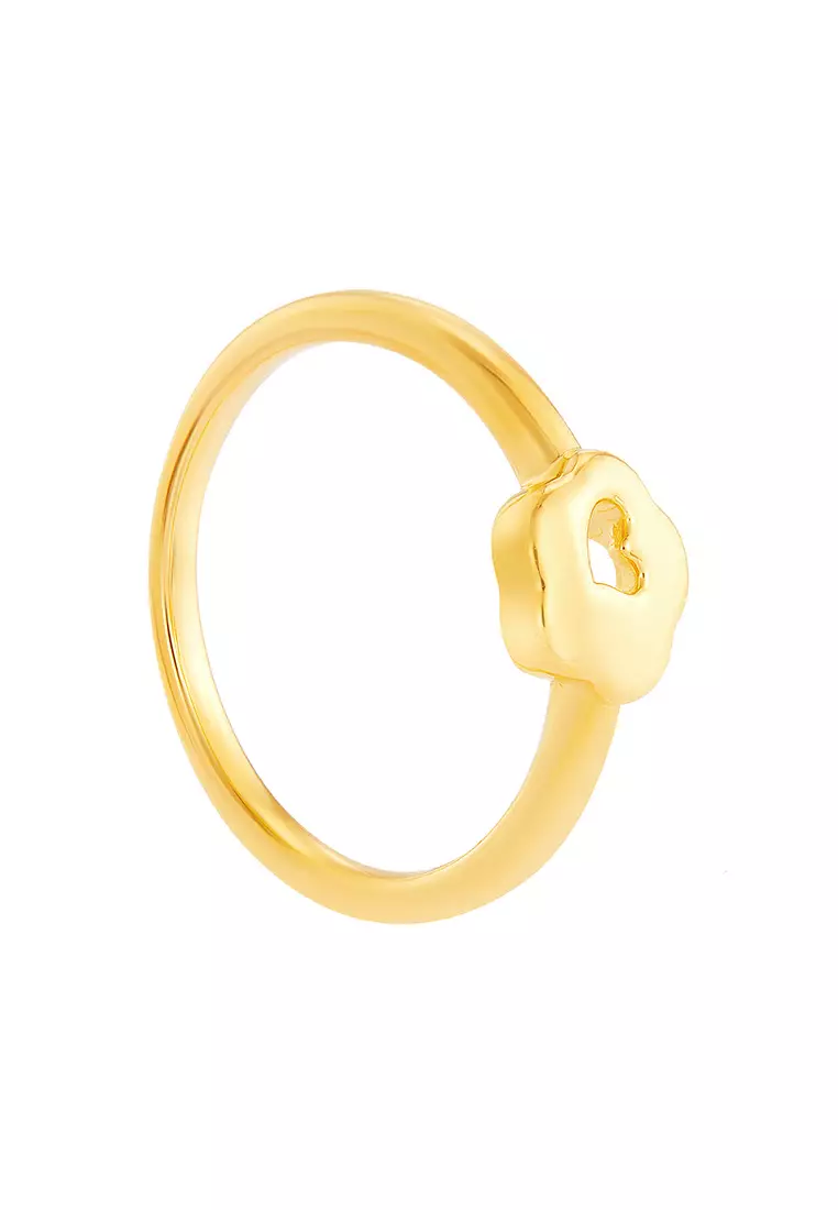 Buy HABIB HABIB 999/24K Yellow Gold Ring R9AAW1222 Online | ZALORA Malaysia