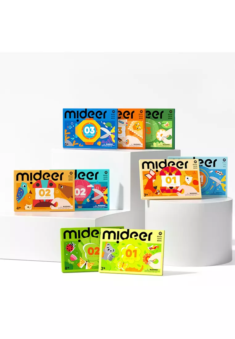 Buy MiDeer Brain Game Book: Let's Origami Level 3 2025 Online | ZALORA