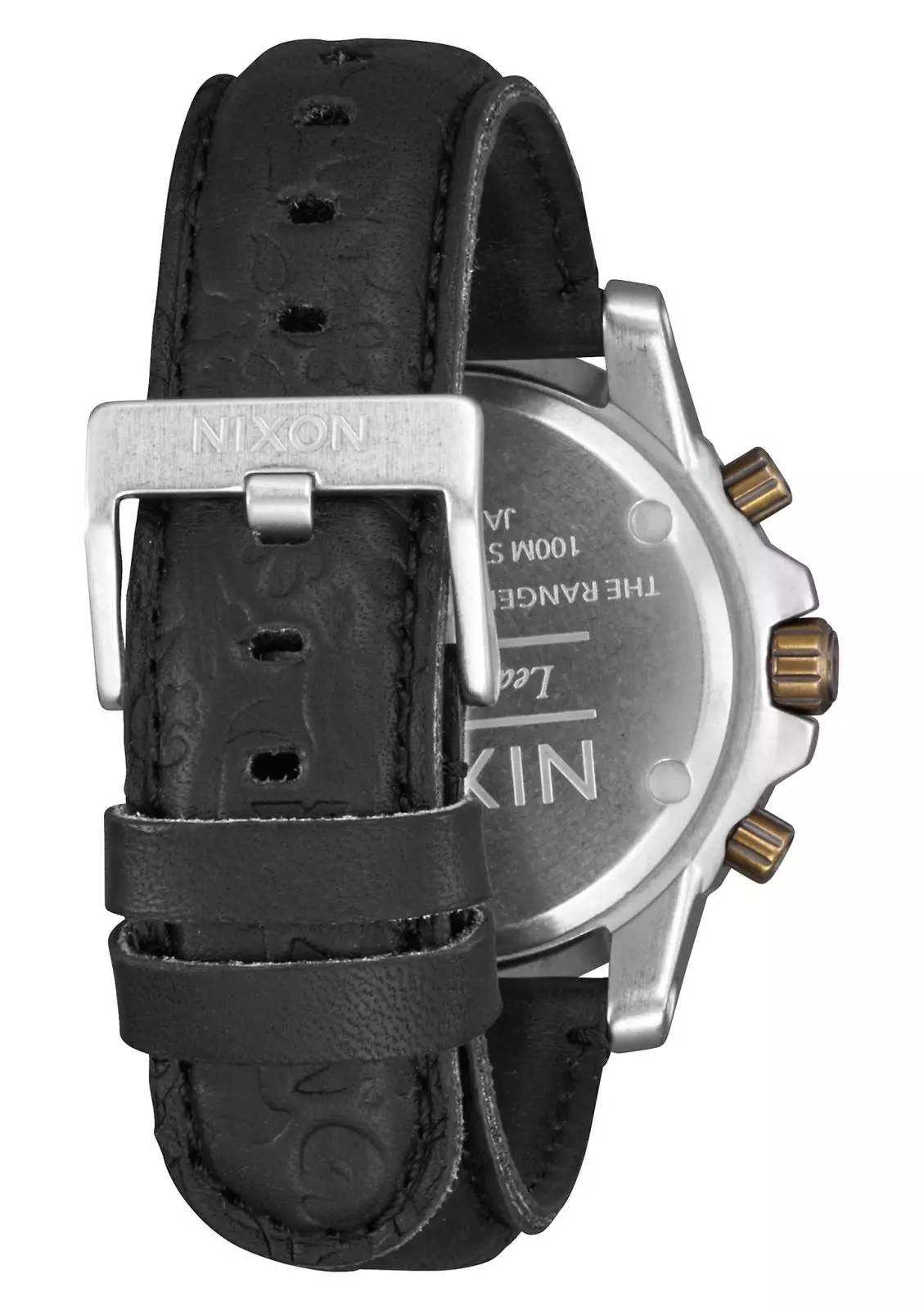 Jual NIXON NIXON RANGER CHRONO LEATHER BLACK / BRASS Original 2025 ...