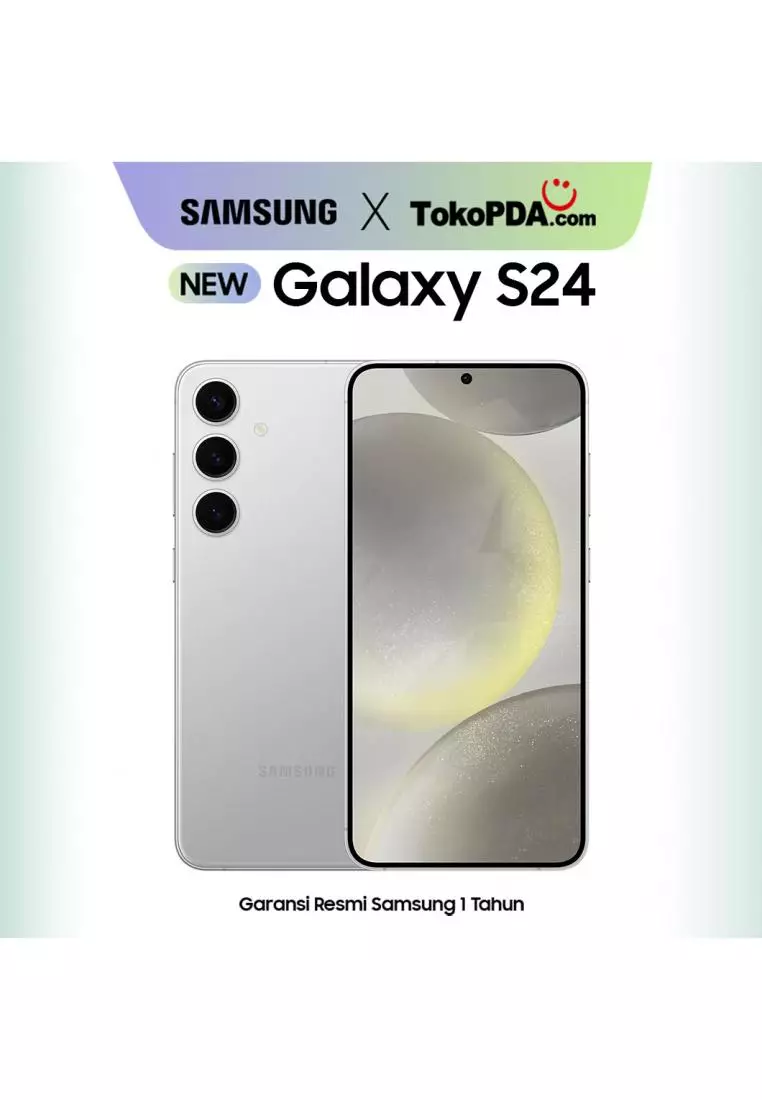 Jual Samsung SAMSUNG GALAXY S24 5G SM-S921B 8/256GB (MARBLE GRAY) Original 2025 | ZALORA Indonesia