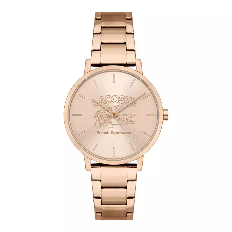 Jual Lacoste Jam Tangan Wanita Lacoste Crocorigin 2001234 Ladies Gold ...