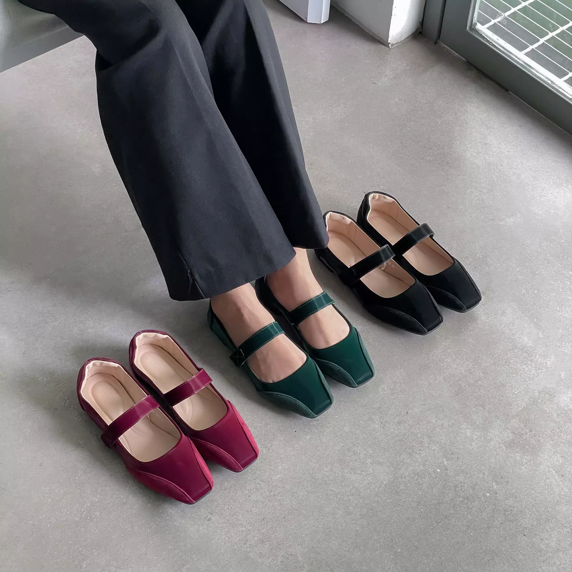 Jual Blow Blow Ara Mary Jane Flats Shoes MINNIK 0012 Original 2025 | ZALORA Indonesia