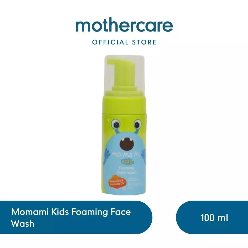Jual Momami Momami Foaming Face Wash 100ml - Sabun Muka Anak Original ...